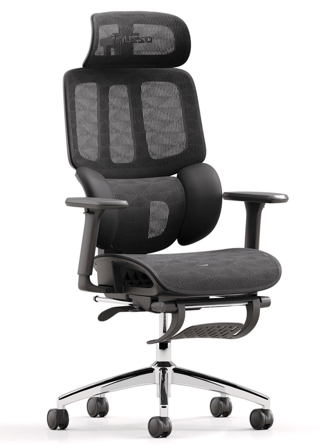 MUSSO H80 PRO Ergo Chairs Adjustable Headrest Ergonomic Mesh Office Ch ...